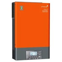 Wechselrichter PHOCOS "Phocos PSW-H-3KW-230/24V", orange (orange, grau), B:30,9cm H:47,8cm L:14,3cm, Kunststoff, Metall, Polychlorierte Biphenyle (PCB), Wandler, Ladeger&auml;t