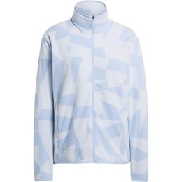 Adidas MULTI Fleecejacke Damen - Gr&ouml;&szlig;e M - blau