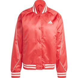 Adidas W STADIUM INS J Bomberjacke Damen - Gr&ouml;&szlig;e L - rot