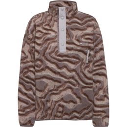 Columbia Helvetia II Fleeceshirt Herren - Gr&ouml;&szlig;e XL - braun