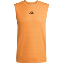 Adidas D4T POWER Funktionstank Herren - Gr&ouml;&szlig;e L - orange