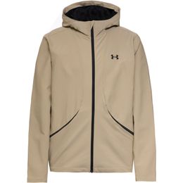 Under Armour UNSTOPPABLE Funktionsjacke Herren - Gr&ouml;&szlig;e L - braun