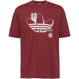 Adidas FCB GR TEE T-Shirt Herren - Gr&ouml;&szlig;e XXL - rot