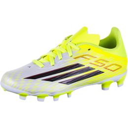 Adidas F50 LEAGUE MG J Fu&szlig;ballschuhe Kinder - Gr&ouml;&szlig;e 38 2/3 - gelb