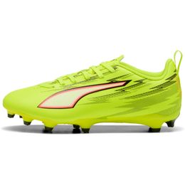 Puma ULTRA 6 PLAY FG-AG Jr Fu&szlig;ballschuhe Kinder - Gr&ouml;&szlig;e 36 - gelb