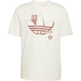 Adidas FCB GR TEE T-Shirt Herren - Gr&ouml;&szlig;e L - wei&szlig;