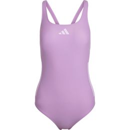 Adidas 3S BLD Schwimmanzug Damen - Gr&ouml;&szlig;e 42 - lila