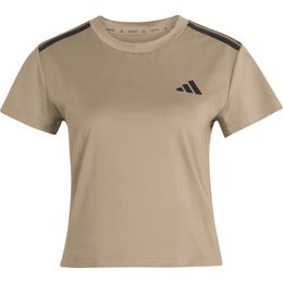 Adidas HYG Funktionsshirt Damen - Gr&ouml;&szlig;e L - braun