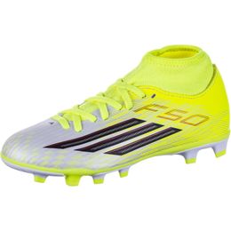 Adidas F50 LEAGUE MID FG-MG J Fu&szlig;ballschuhe Kinder - Gr&ouml;&szlig;e 33 - gelb