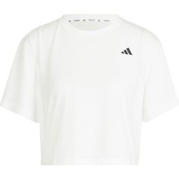 Adidas WE MIN Croptop Damen - Gr&ouml;&szlig;e XL - wei&szlig;