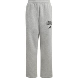 Adidas Sweathose Jungen - Gr&ouml;&szlig;e 128 - grau