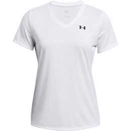 Under Armour TECH Funktionsshirt Damen - Gr&ouml;&szlig;e L - wei&szlig;