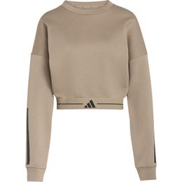 Adidas HYG Sweatshirt Damen - Gr&ouml;&szlig;e XL - braun