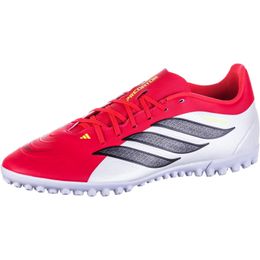 Adidas PREDATOR CLUB TF Fu&szlig;ballschuhe Herren - Gr&ouml;&szlig;e 47 1/3 - rot