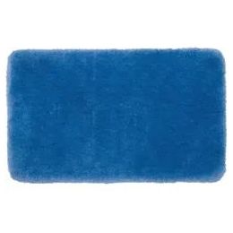G&ouml;zze Badematte G&Ouml;ZZE "&raquo;DELUXE&laquo;", blau (taubenblau), rechteckig (70cm x 120cm ), 1 Stk., Polyester, Badematten, Badematte, mit extra hohem Flor