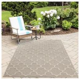 Outdoorteppich Ayyildiz TEPPICHE "PATARA 4951", beige, B:80cm H:8mm L:150cm, Polypropylen, Teppiche, Outdoorteppich, L&auml;ufer / Pflegeleicht / Strapazierf&auml;hig / In- und Outdoor geeignet