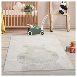 Kinderteppich Carpet City "MARA703", beige (creme), B:160cm H:11mm L:230cm, Obermaterial: 70% Polypropylen, 30% Polyester, Teppiche, Kinderteppich, Kinderzimmer, Kurzflor,robust,Tiere, Spielzimmer
