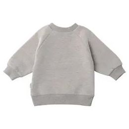 Sweatanzug Liliput "Tiger", M&auml;dchen, Gr. 86/92, grau (grau, meliert), 80% Baumwolle, 20% Polyester, bedruckt, Sportanz&uuml;ge, Sweatshirt und Hose