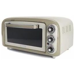 Ariete Minibackofen "Vintage 979 creme", beige (cremefarben), B:47,5cm H:24,5cm T:40cm, Miniback&ouml;fen, Minibackofen