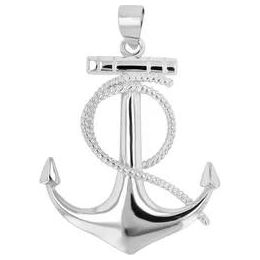 Adelia&acute;s Kettenanh&auml;nger ADELIA ́S "eleganter Anker Anh&auml;nger aus 925 Sterling Silber", silber, Schmuckanh&auml;nger, Damen, Silber 925 (Sterlingsilber), Kettenanh&auml;nger