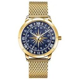 Quarzuhr Thomas Sabo "GLAM SPIRIT ASTRO", gold (goldfarben), Armbanduhren, Damen, Quarzuhr, Armbanduhr, Damenuhr, Sternzeichen, Sterne, Astro