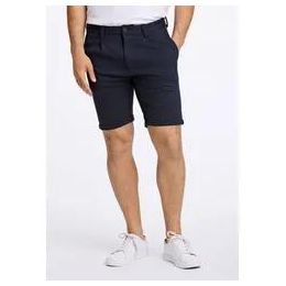 Shorts LINDBERGH "Performance-Shorts Regular Fit", Herren, Gr. XS, blau (navy mix), Obermaterial: 75% Polyester, 22% Viskose, 3% Elasthan, meliert, regular fit, Hosen Shorts