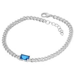 Armband Firetti "Schmuck Geschenk Silber 925 Armschmuck Armkette", bunt (silberfarben, dunkelblau, dunkelblau), Armb&auml;nder, Damen, 19cm, Silber 925 (Sterlingsilber), Armband, mit Zirkonia (synth.)