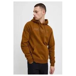 Kapuzenpullover Blend "BHSweatshirt", Herren, Gr. L, monk's robe, Sweatware, 70% Baumwolle, 30% Polyester, unifarben, regular fit, ohne Ausschnitt, eingesetzt, Pullover Kapuzenpullover, Stilvoller Hoodie mit Kapuze