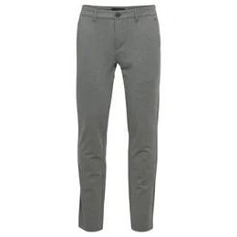 Chinohose Blend "BHLangford", Herren, Gr. 31, L&auml;nge 32, pewter mix, 64% Viskose, 31% Polyester, 5% Elasthan, unifarben, normal lang, Hosen Chinohose, Stilvolle Anzugshose mit Eingrifftaschen