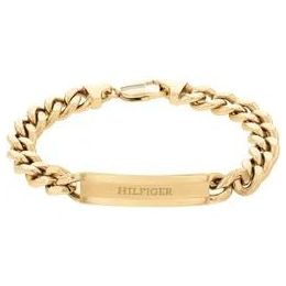 Armband Tommy Hilfiger "SS24 CLASH", gold (gelbgoldfarben), Armb&auml;nder, Herren, 19cm, Edelstahl, Armband