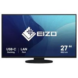 EIZO LED-Monitor "FlexScan EV2795", Energieeffizienz: D (A-G), schwarz, B:61,14cm H:35,7cm T:5,6cm, Monitore