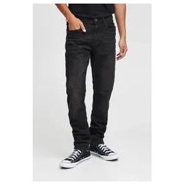 Slim-fit-Jeans Blend "BHJet", Herren, Gr. 33, L&auml;nge 32, denim schwarz, Jeans, 98% Baumwolle, 2% Elasthan, unifarben, slim fit normal, Jeans Slim-fit-Jeans, Jeanshose mit normalem Bund und enger werdendem Bein - Jet Fit