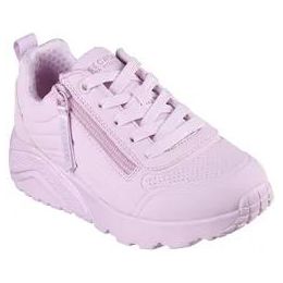 Sneaker Skechers "UNO LITE", Damen, Gr. 37, rosa (hellrosa), Lederimitat, unifarben, Schuhe Sneaker, Plateausneaker, Chunky Sneaker, Keilsneaker mit cooler Laufsohle