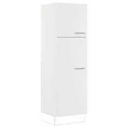 Seitenschrank IMPULS K&Uuml;CHEN "Valencia", Breite/H&ouml;he: 60/190,7 cm", wei&szlig;, B:60cm H:190,7cm T:57,6cm, Dekorfolie, Holzwerkstoff, Schr&auml;nke, Seitenschrank, vormontiert, mit Dreht&uuml;ren, mit verstellbarem Fachboden
