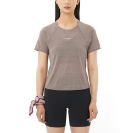 Salomon Shakeout Air Crop T-shirt Damen