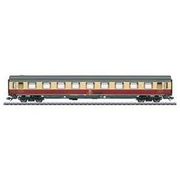 M&auml;rklin Personenwagen M&Auml;RKLIN "M&auml;rklin Schnellzugwagen Avmz 111 - 43852", rot (rot, beige), Modelleisenbahn-Fahrzeuge, KinderB:3,5cm H:5cm L:28,2cm, Kunststoff, Metall, Made in Europe, B:3,5cm H:5cm L:28,2cm