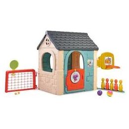 Spielhaus Feber "Casual Activity 6 in 1", bunt, Spielh&auml;user, KinderB:138cm H:124cm T:232cm, Kunststoff, Spielhaus, Made in Europe, B:138cm H:124cm T:232cm