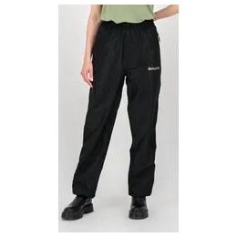 Regenhose DEPROC ACTIVE "KORSIKA WMN", Damen, Gr. 4XL(58), Normalgr&ouml;&szlig;en, schwarz, 100% Polyester, Hosen Regenhose, Seitlicher &Ouml;ffnungsrei&szlig;verschluss,auch in Gro&szlig;en Gr&ouml;&szlig;en erh&auml;ltlich