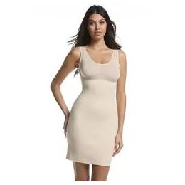 Shaping-Kleid MAGIC BODYFASHION "Tone Your Body Dress", Damen, Gr. XL, N-Gr, braun (latte), Mikrofaser, Obermaterial: 80% Polyamid, 20% Elasthan, unifarben, k&ouml;rpernah kniefrei, tiefer Rundhals, Kleider, feste Formung des gesamten Oberk&ouml;rpers, der H&uuml;ften und der Beine
