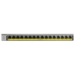 Netgear Netzwerk-Switch "GS116LP", grau, B:28,6cm H:2,7cm T:10,2cm, Netzwerk-Switches