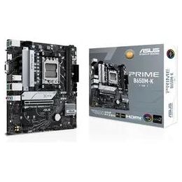 ASUS Mainboard "PRIME B650M-K", schwarz (schwarz, wei&szlig;), B:22,1cm T:24,4cm, Mainboards