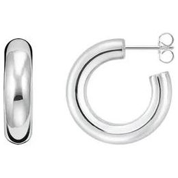 Paar Creolen Thomas Sabo "Chunky klein", silber (silberfarben), Ohrringe, Damen, 23,2mm, Silber 925 (recycelt)