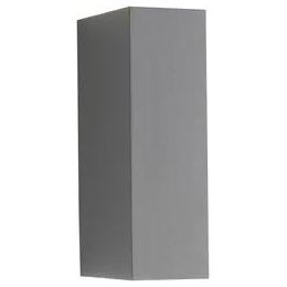 Paul Neuhaus Wandleuchte "BLOCK", grau, 2, &Oslash; 0cm H: 16cm, 1 Stk., Leuchten, LED, IP54, Wandleuchte