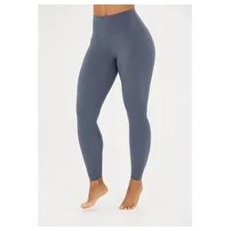 ENDURANCE ATHLECIA Trainingstights ATHLECIA "Stay", Damen, Gr. 40, EURO-Gr&ouml;&szlig;en, blau, 52% Polyamid, 48% Elasthan, unifarben, Hosen, mit st&uuml;tzender Kompressionswirkung