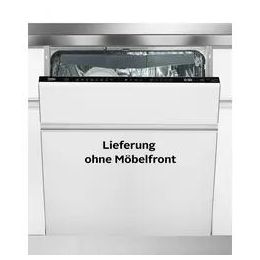 Beko vollintegrierbarer Geschirrsp&uuml;ler "BDIN38450", Energieeffizienz: B (A-G), silber, B:59,8cm H:81,8cm T:55cm, Geschirrsp&uuml;ler, Intensive Reinigung in Ecken dank CornerIntense-Technologie