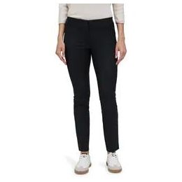 B&uuml;gelfaltenhose Betty Barclay "Damen Slim Fit", Damen, Gr. 34, Normalgr&ouml;&szlig;en, schwarz, Obermaterial: 88% Polyamid, 12% Elasthan, slim fit 7/8-L&auml;nge, Hosen, Material