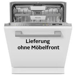 Miele vollintegrierbarer Geschirrsp&uuml;ler "G7191 SCVi AD FF 125 Ed.", Energieeffizienz: B (A-G), silber, B:59,8cm H:80,5cm T:55cm, Geschirrsp&uuml;ler