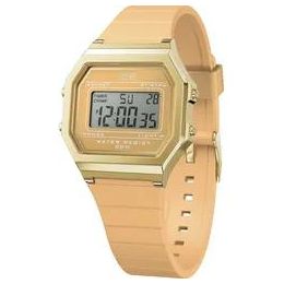 Ice Watch Chronograph ICE-WATCH "ICE digit retro - Small", orange, Armbanduhren, Damen, Chronograph, Armbanduhr, Quarzuhr, Damenuhr, Silikonarmband, Datum