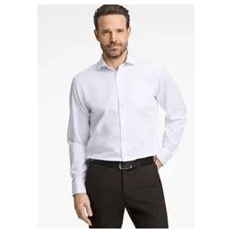 JACK'S INN 54 Businesshemd JACK&rsquo;S "Business-Casual-Hemd Regular Fit", Herren, Gr. XXL, Normalgr&ouml;&szlig;en, wei&szlig;, Obermaterial: 60% Baumwolle, 40% Polyester, Hemden