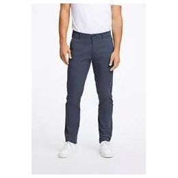 Chinohose LINDBERGH, Herren, Gr. 31, L&auml;nge 32, blau (dk blau), Stoff, Obermaterial: 98% Baumwolle, 2% Elasthan, slim fit normal, Hosen Chinohose, mit Stretch